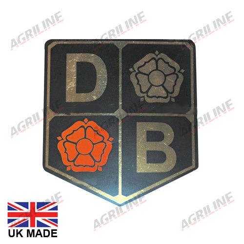 Autocollant - Badge David Brown Roses Decalques & emblèmes - AGZ000901539