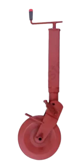 Bequille roue ø70x460 roue fer - a renvoi