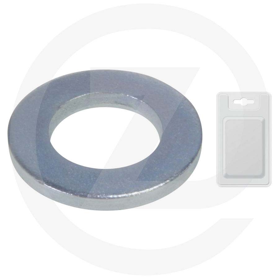 Rondelle plates zn - din 125 a m8 (8 x 18) (bl. 40 pcs) Rondelle ...