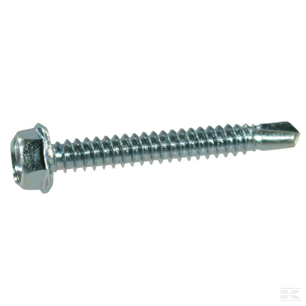 Vis auto-perforante 6.3x22mm, tête hexagonale à bride de 10 mm DIN 7504 ...